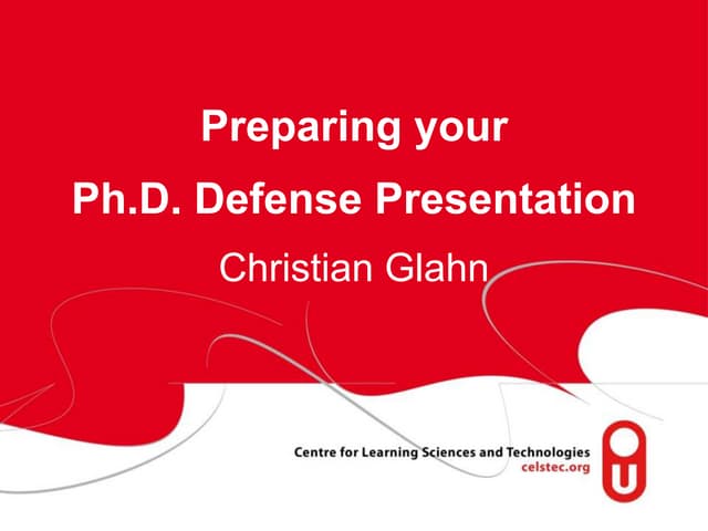 Msc Thesis - Presentation | PPT