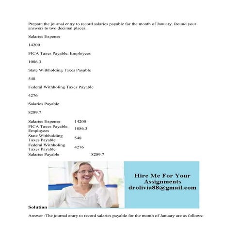Prepare the journal entry to record salaries payable for the month of.docx