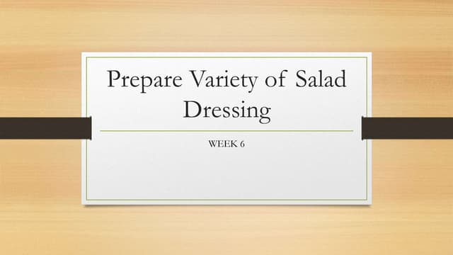types of salad dressings.pptx