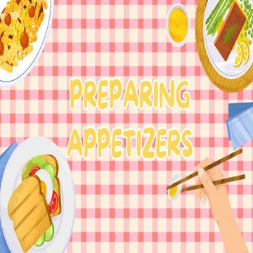 Preparing Appetizers_TLE 9_Powerpoint presentation | PDF