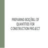 Preparing BOQBill Of Quantities for construction project PPT.pdf