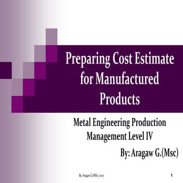Sheet Metal Part Costing | PPTX
