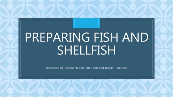 Filleting the Fish | PPTX | Fish and Aquariums | Pets
