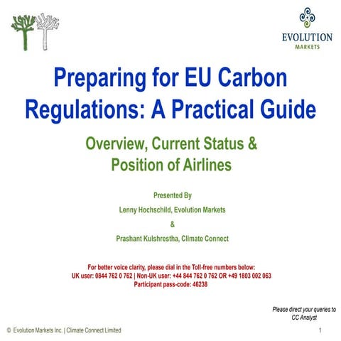 Preparing for EU Carbon Regulations - A Practical Guide by Evolution ...