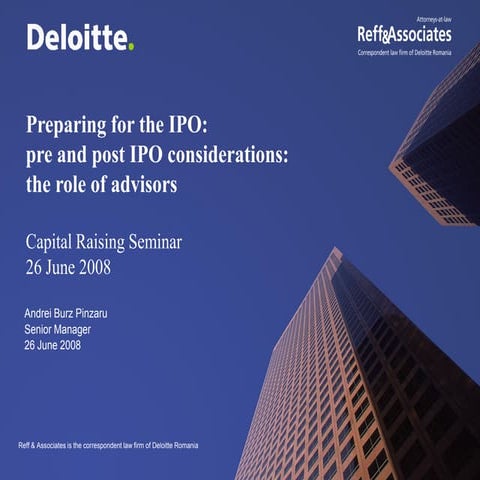 Preparing For IPO | PDF | Business Accounting & Finance | Business
