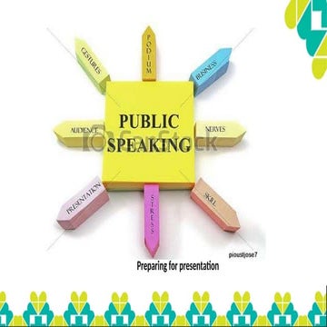 Preparing for presentation (Public Speaking).pptx