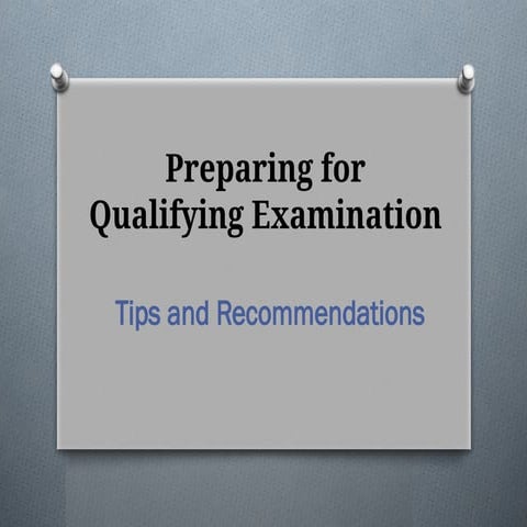 Preparing for Qualifying Examination.pptx