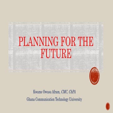 Planning for the future.pptx