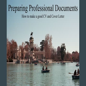 Preparing professional documents | PDF