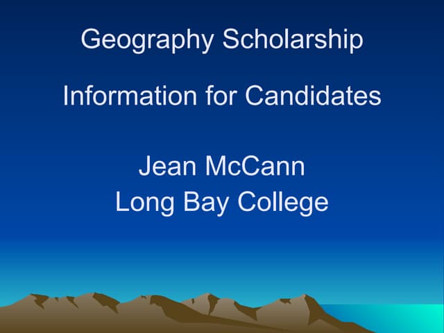 How to ace 8 mark questions for EDUQAS Geography GCSE B | PPTX
