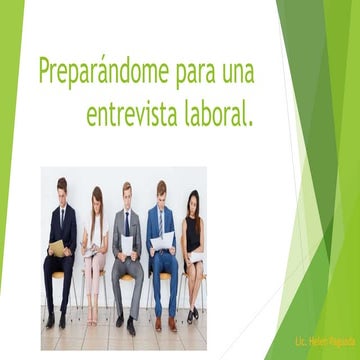 TIPS PARA UNA BUENA ENTREVISTA | PPTX