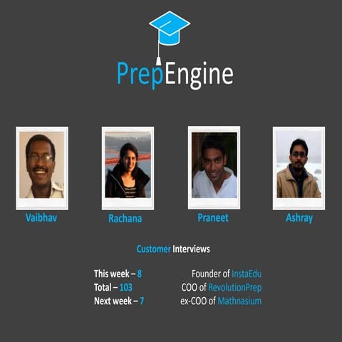 Prep engine final 2013 stanford e245 | PPTX