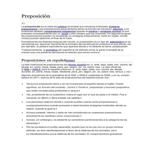 Preposiciones (4) | DOCX