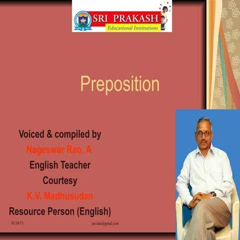 Preposition | PPT