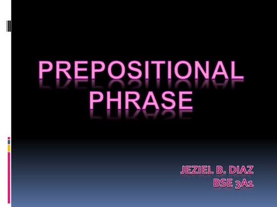 Sentence structure | PPTX