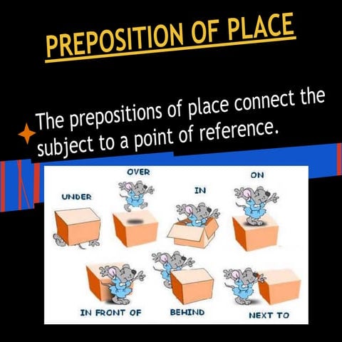 Preposition of place | PDF