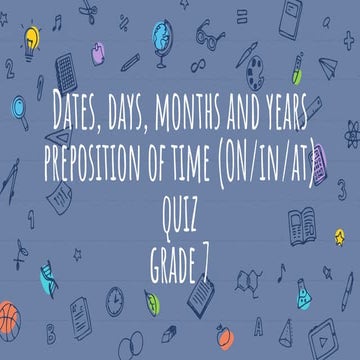 Preposition of time .pptx