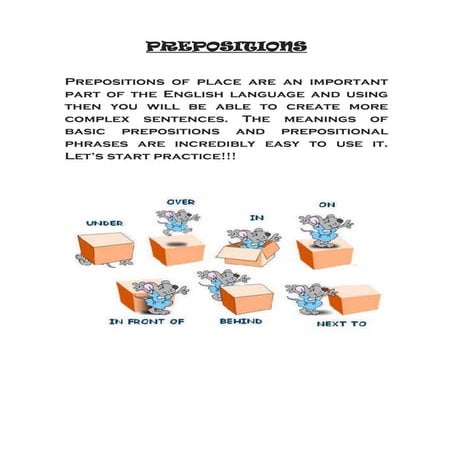Prepositions | PDF