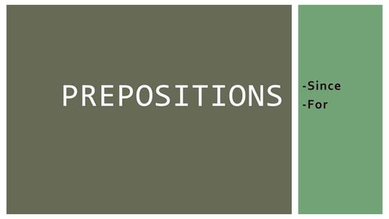 Types of preposition of time.pdf powerpoint | PPT
