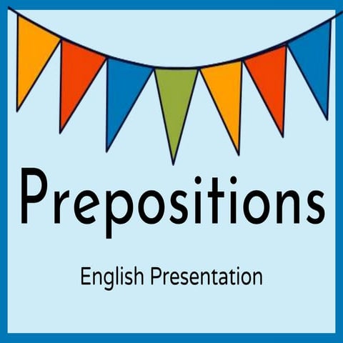 Preposition- And and Or-for kindergarten and elementary level | PPT