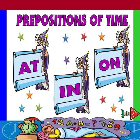 Prepositions of-time | PPT