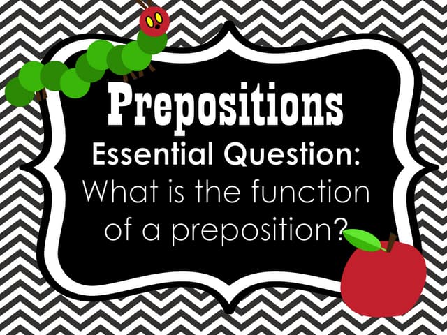Preposition and its types | PPT