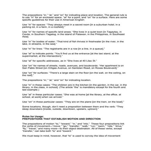 Prepositions Handout#2 | DOC