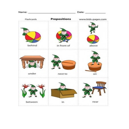 Prepositions ii | PDF
