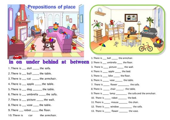 Prepositions of-place-and-location | PDF