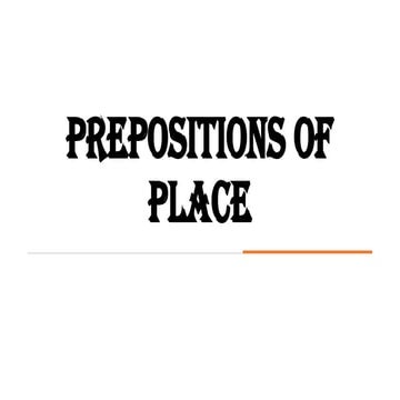 PREPOSITIONS OF PLACE and direction.pptx