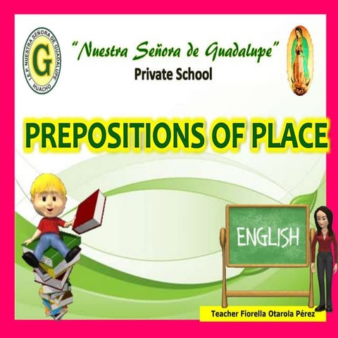 Prepositions of place 2 do | PPTX
