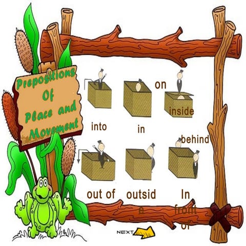 Prepositions place movement | PPT