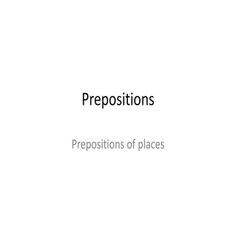 Prepositions power | PPT