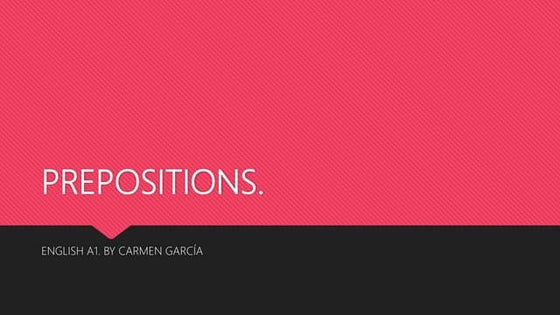 Create your own video tutorials. Carmen García | PPT