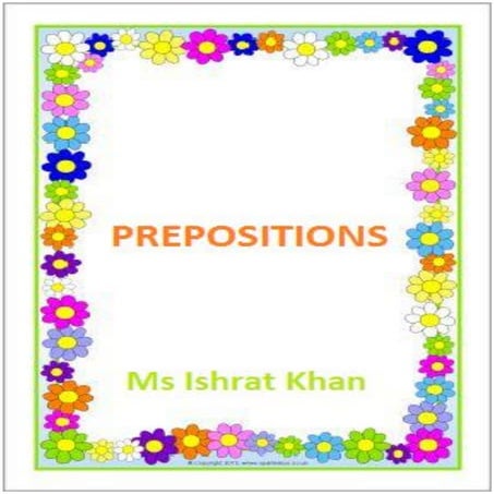 Preposition with types | PDF