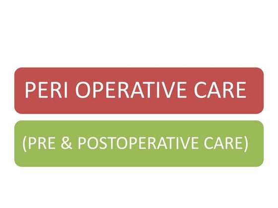 Pre operative checklist | PPT