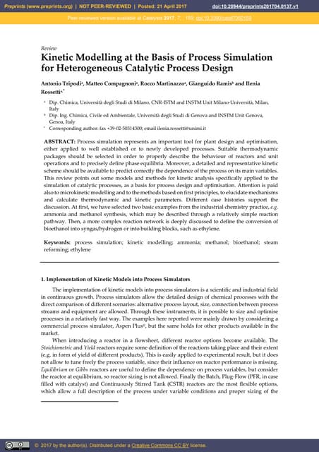 Space time and Space velocity, CSTR | PPTX | Chemistry | Science