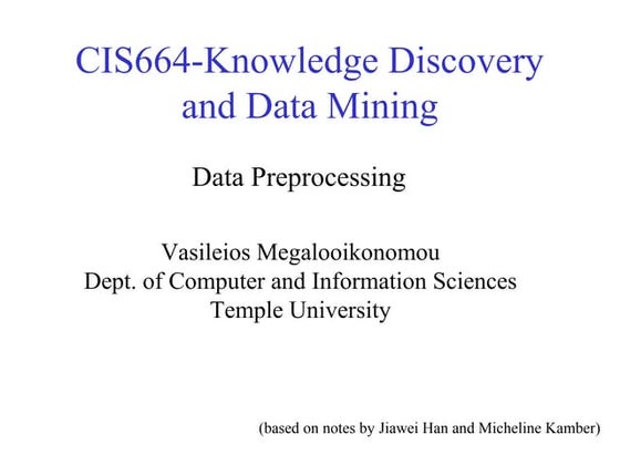 Handling noisy data | PPTX