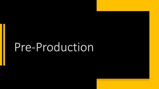 Creative brief music video | PPTX | Video Production | Content Production