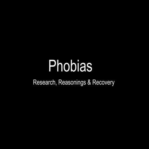 Phobia Presentation | PPT