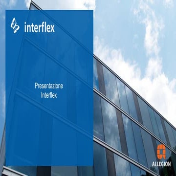 Presentazione Interflex | PDF