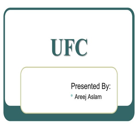 UFC | PPTX