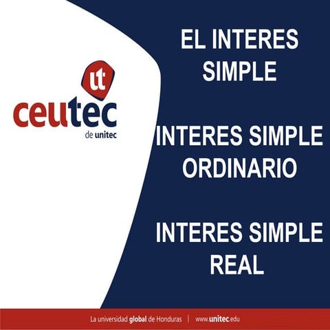 Interés Simple | PPTX
