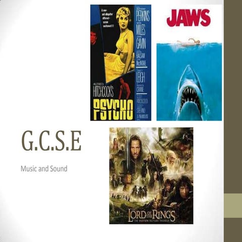 gcse - sound | PPTX