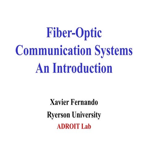 introduction to optical communication.ppt