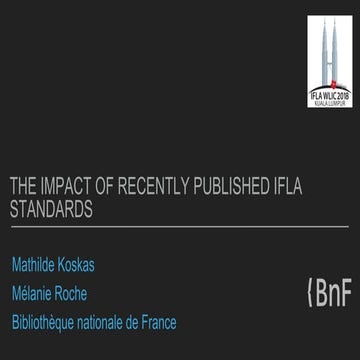 A tale of two standards | PPT