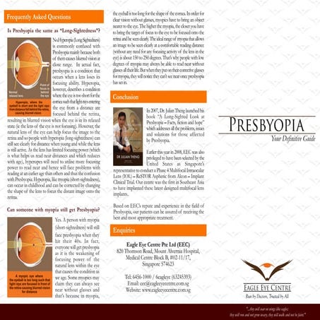 Presbyopia Guide | PPT