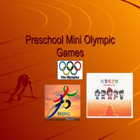 Preschool Mini Olympic Games | PPT