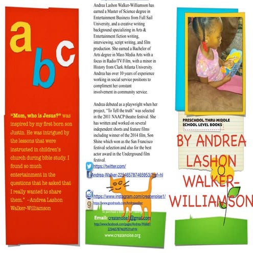 Preschool brochure with icons | PDF