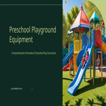 Preschool Playground Equipment. pptx | PPTX